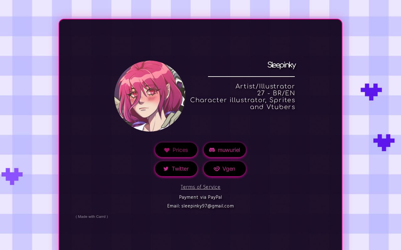 Sleepinky commissions